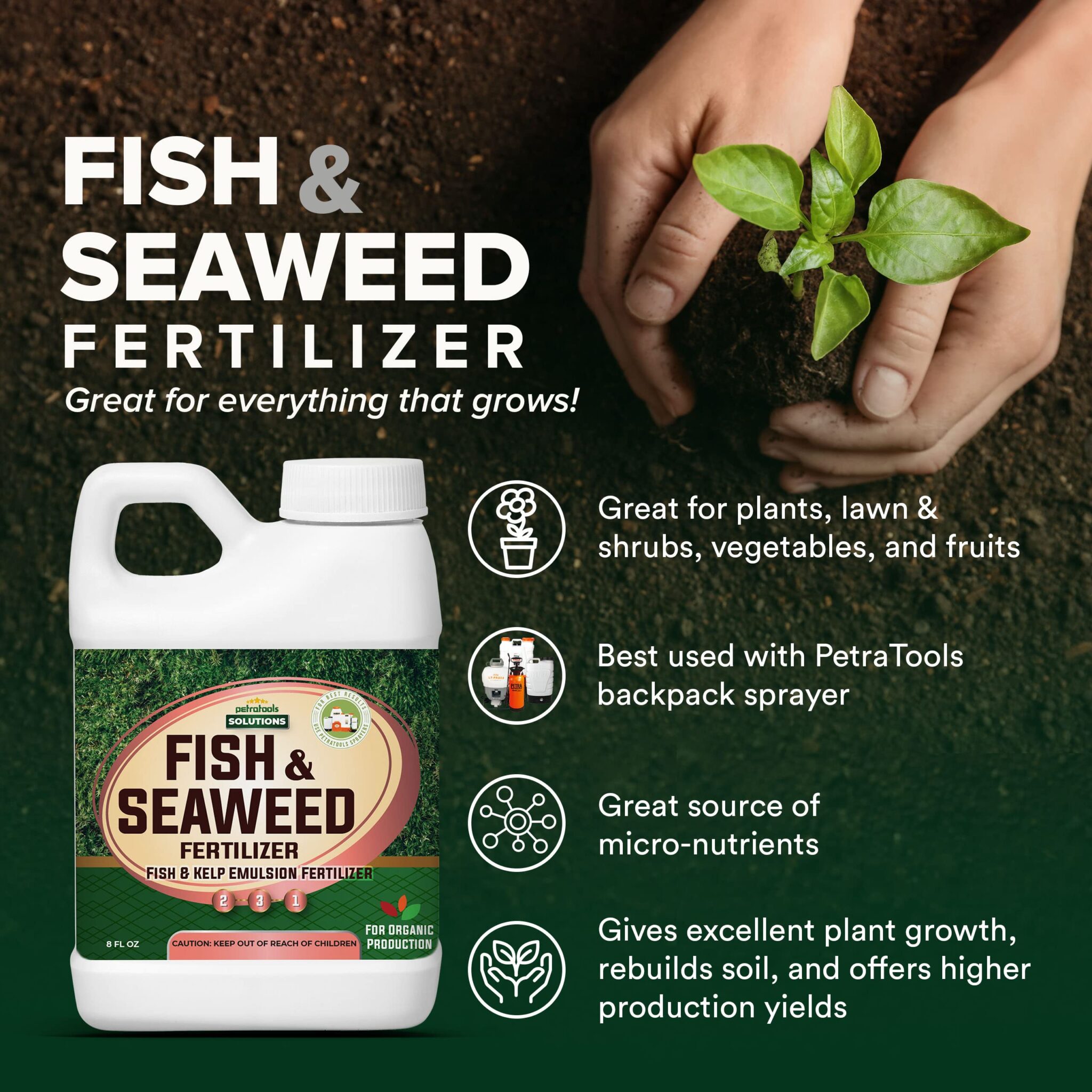 Liquid Seaweed and Fish Emulsion: Why These Fertilizers Are Great for ...
